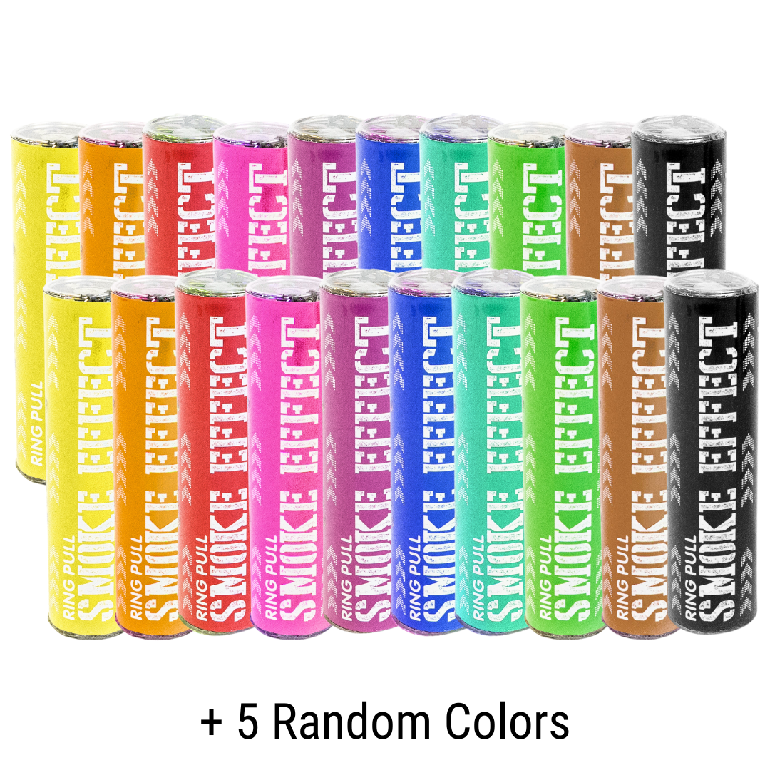 Ring Pull Mini Smoke Bomb Variety Pack – Smoke Effect