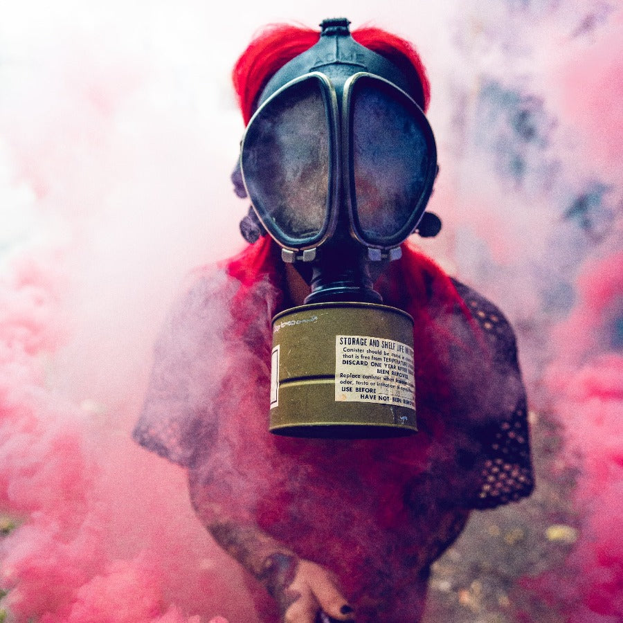 Ring Pull Mini Smoke Bomb (Pink) – Smoke Effect