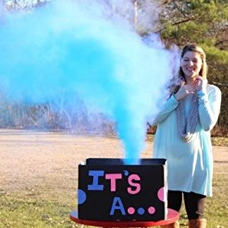 Blue Gender Reveal Smoke Stick - Wick Activated – Smoke Effect